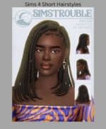17+ Beautiful Sims 4 Short Hair CC (Bobs, Pixie Cuts, & Other Short Styles)