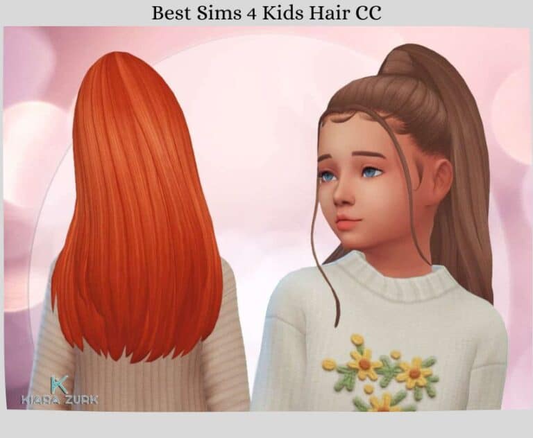 17+ Beyond Cute Sims 4 Kids Hair Cc (Maxis-Match & Alpha Child Hairstyles)