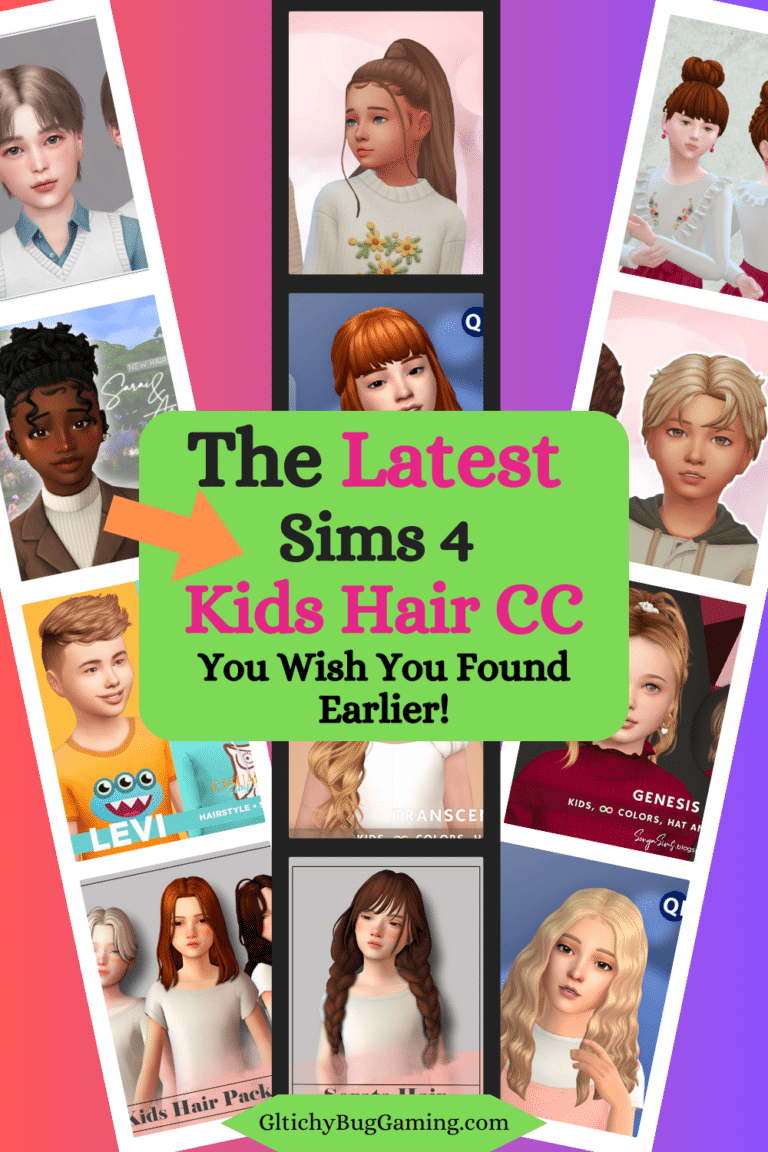 17+ Beyond Cute Sims 4 Kids Hair Cc (Maxis-Match & Alpha Child Hairstyles)