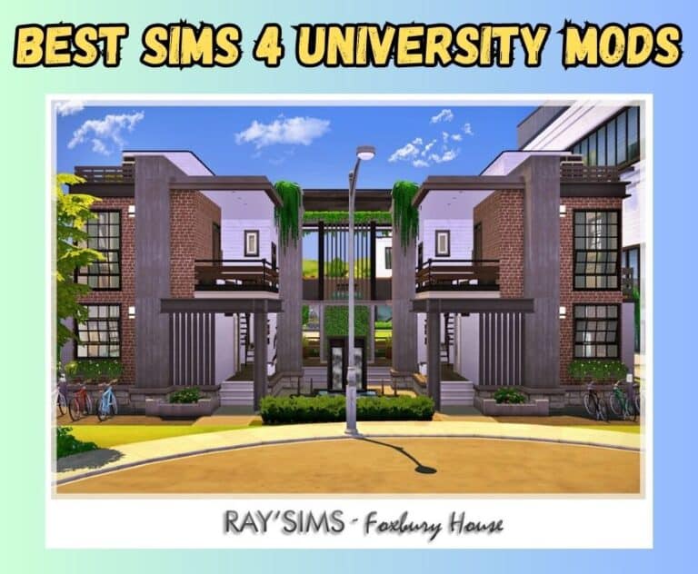 35+ Game-Changing Sims 4 University Mods For The Ultimate College ...