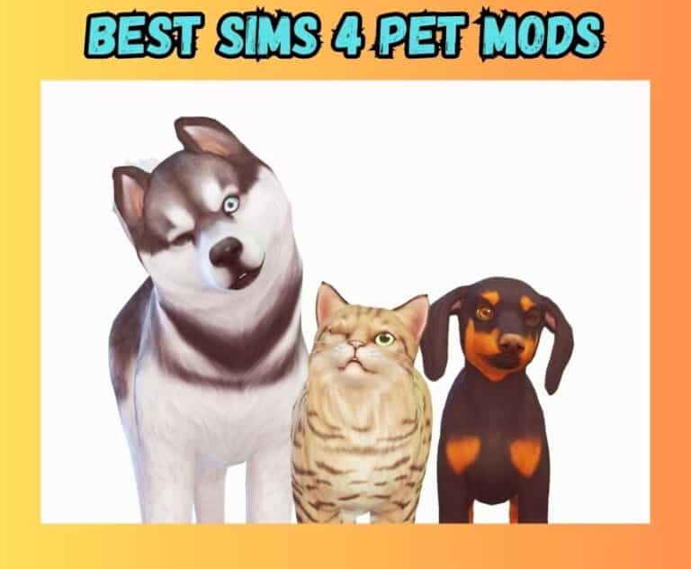 67+ Must-Have Sims 4 Pet Mods (Create Realistic Pets & Better Pet ...