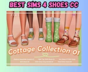 31+ Stylish Sims 4 Shoes CC Sneakers, Heels, Boots, & Sandals For Your ...