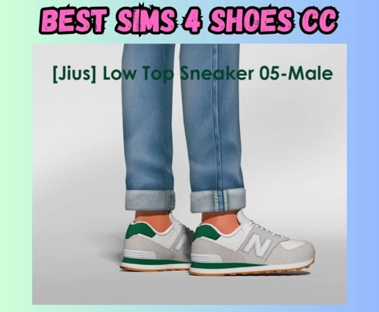 31+ Stylish Sims 4 Shoes CC Sneakers, Heels, Boots, & Sandals For Your ...
