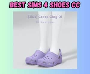 31+ Stylish Sims 4 Shoes CC Sneakers, Heels, Boots, & Sandals For Your ...