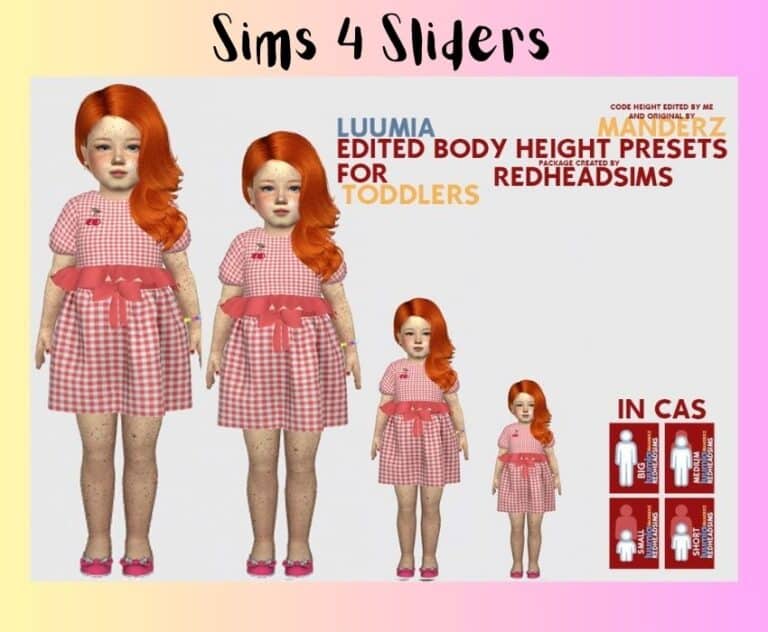 47+ Beyond Amazing Sims 4 Sliders For Realistic Sims (Lips, Face ...