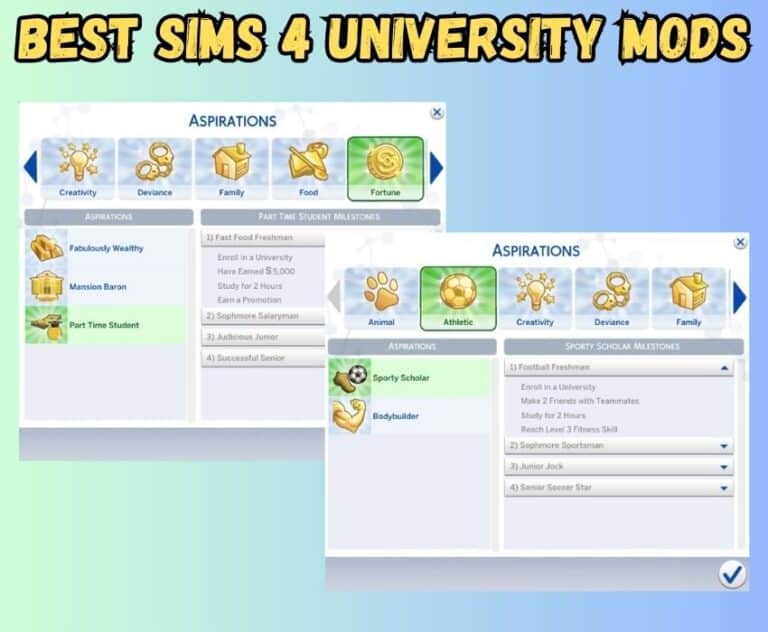 35+ Game-Changing Sims 4 University Mods For The Ultimate College ...