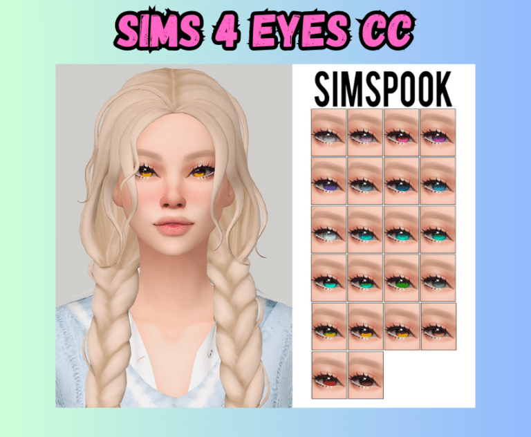 29+ Gorgeous Sims 4 Eyes CC Mods (Maxis Match Eyes, Natural Eyes ...