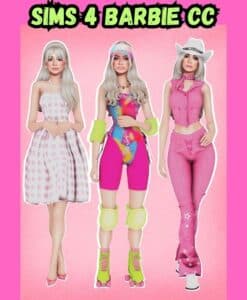 67+ Fabulous Sims 4 Barbie CC & Ken (Poses, BarbieCore Clothes, And Builds)