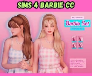 67+ Fabulous Sims 4 Barbie CC & Ken (Poses, BarbieCore Clothes, And Builds)