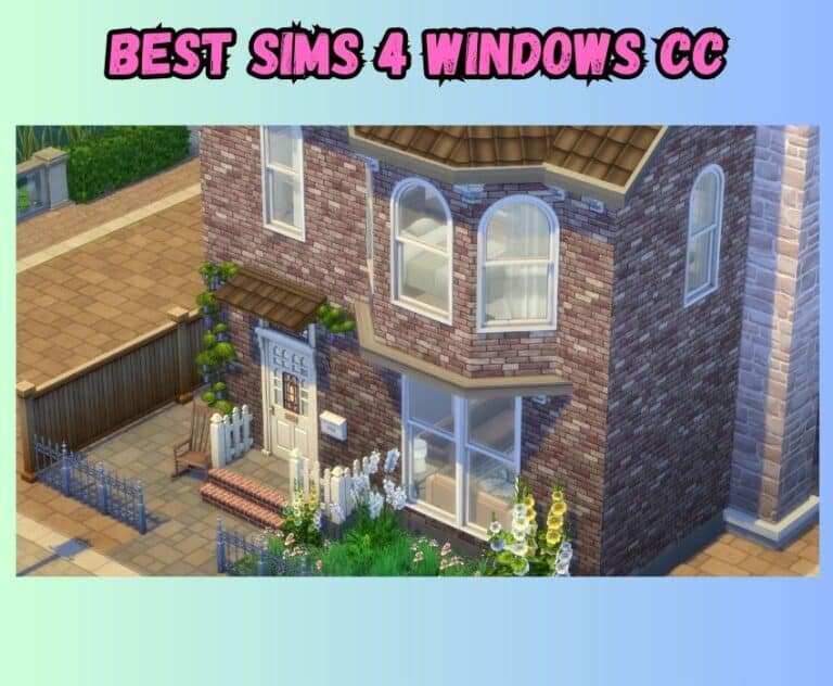 23+ Stunning Sims 4 Window CC That Will Transform Your Sims Home ...