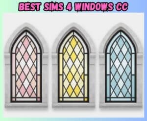 23+ Stunning Sims 4 Window CC That Will Transform Your Sims Home ...