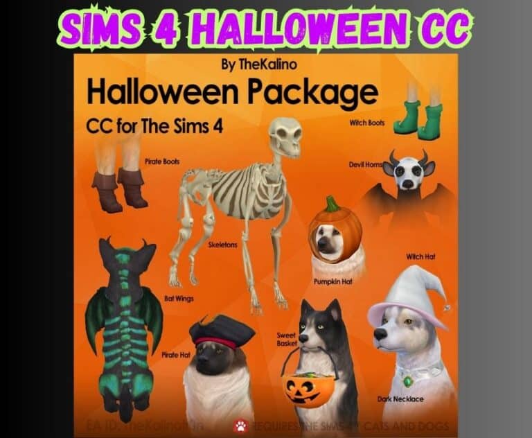 35+ Wicked Sims 4 Halloween CC (Spooky Decor, Creepy Costumes, & Occult ...