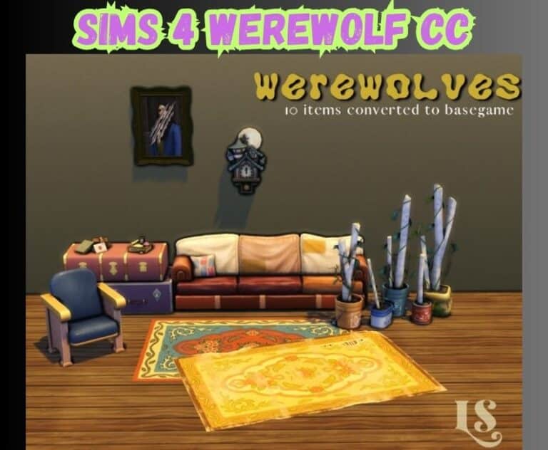 49+ Crazy Good Sims 4 Werewolf CC: That Will Leave You Howling
