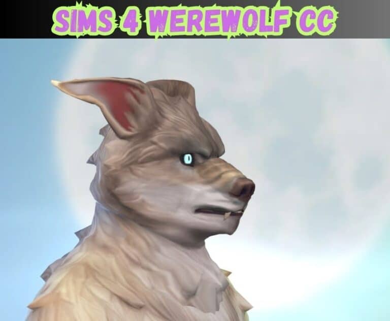 49+ Crazy Good Sims 4 Werewolf CC: That Will Leave You Howling