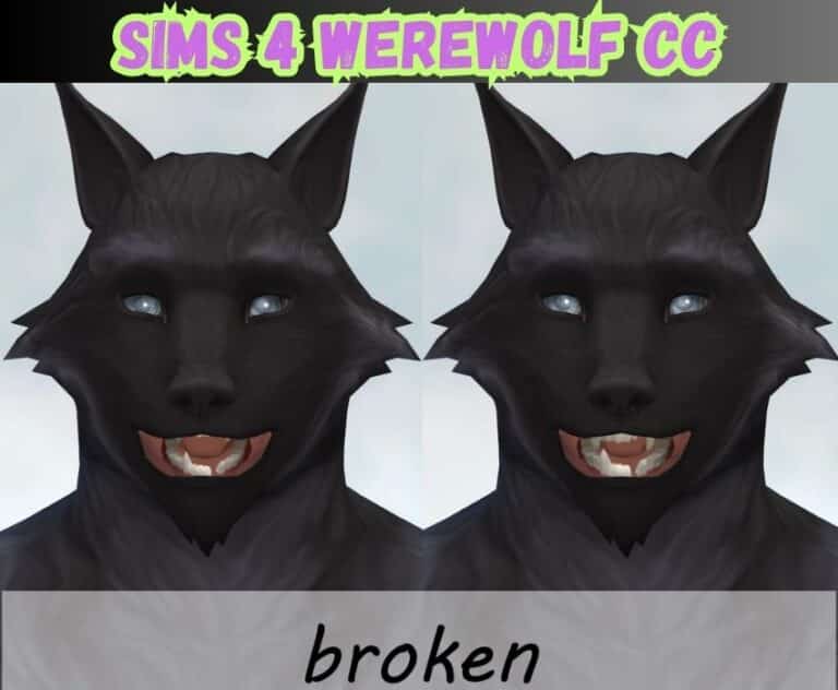 49+ Crazy Good Sims 4 Werewolf CC (2024) That Will Leave You Howling