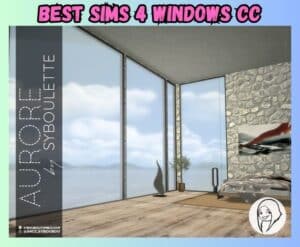 23+ Stunning Sims 4 Window CC That Will Transform Your Sims Home ...