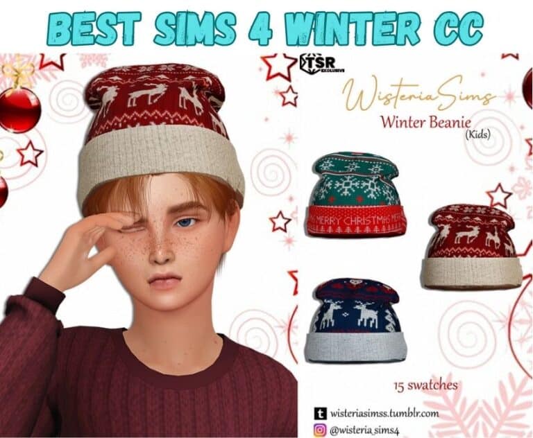 27+ Icy Sims 4 Winter CC 2024: Winter Clothes CC, Winter Decor, & More!