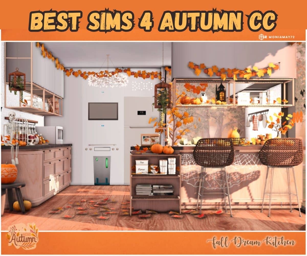 29+ Cozy Sims 4 Autumn CC (Full Of Pumpkin Spice & Sweater Weather Fun!)