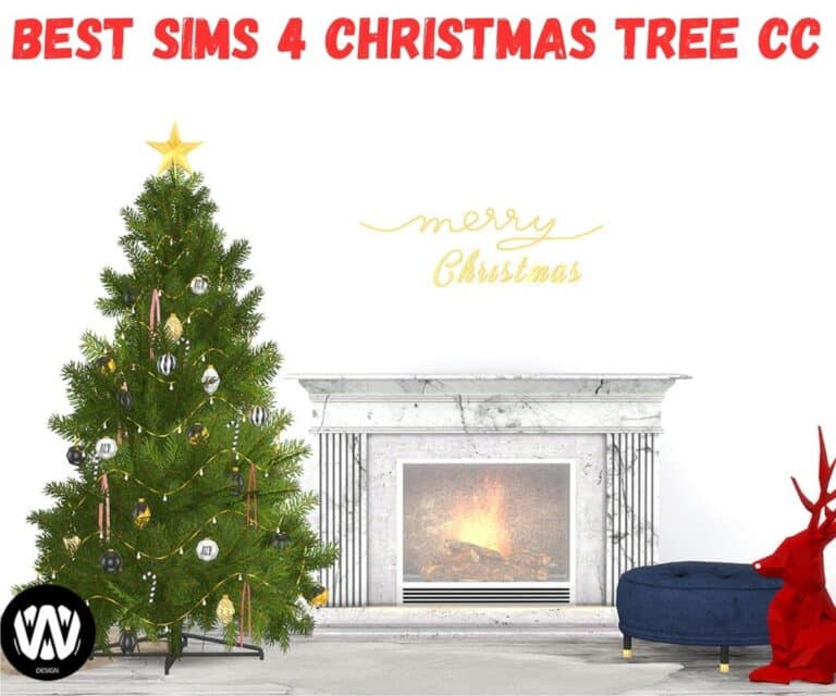 21+ Jolly Sims 4 Christmas Tree Cc (Lights, Ornaments, Spruce, Fir ...
