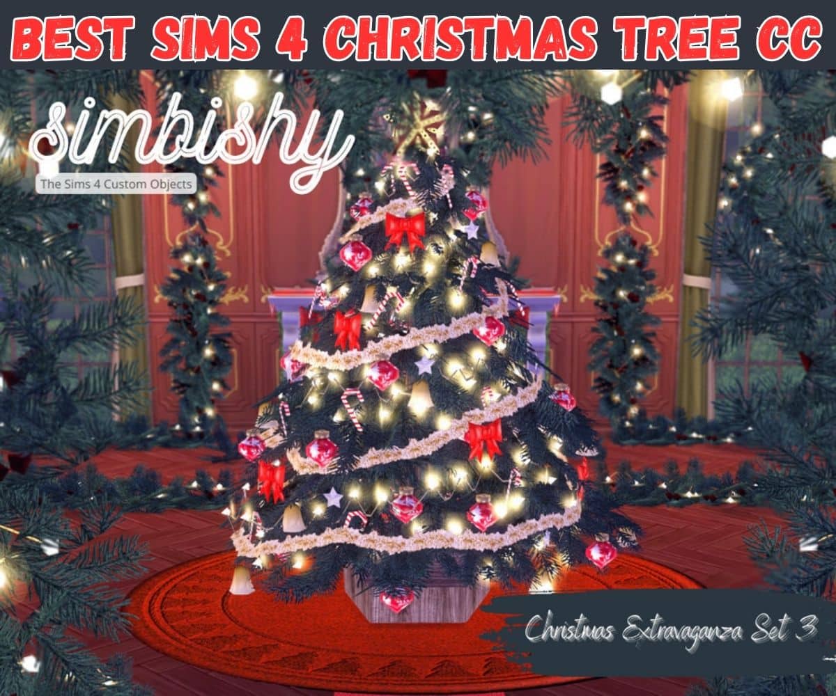 21+ Jolly Sims 4 Christmas Tree Cc (Lights, Ornaments, Spruce, Fir ...
