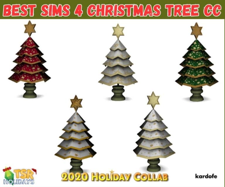 21+ Jolly Sims 4 Christmas Tree Cc (Lights, Ornaments, Spruce, Fir ...
