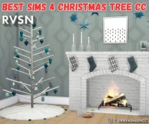 21+ Jolly Sims 4 Christmas Tree Cc (Lights, Ornaments, Spruce, Fir ...