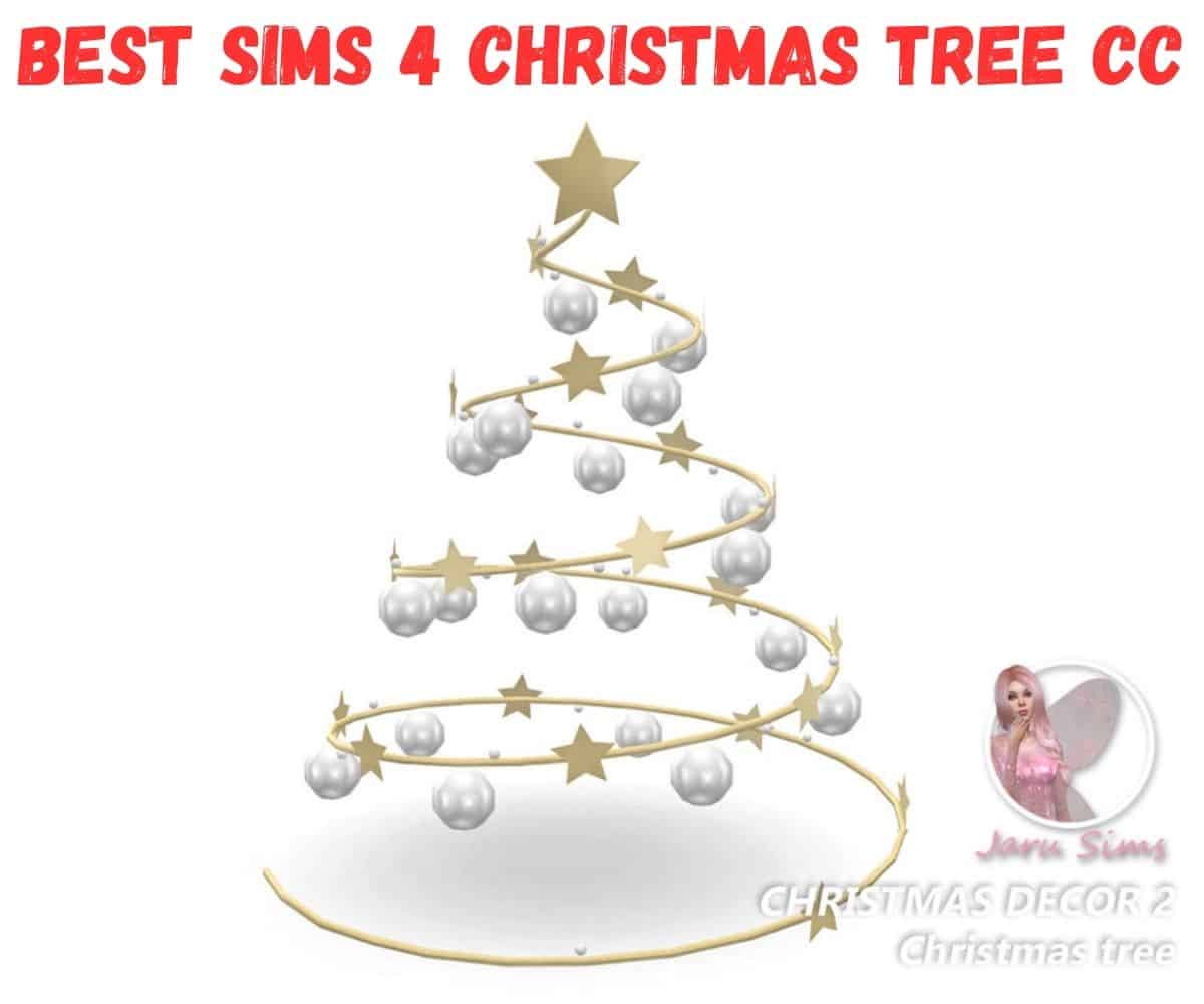 21+ Jolly Sims 4 Christmas Tree Cc (Lights, Ornaments, Spruce, Fir ...