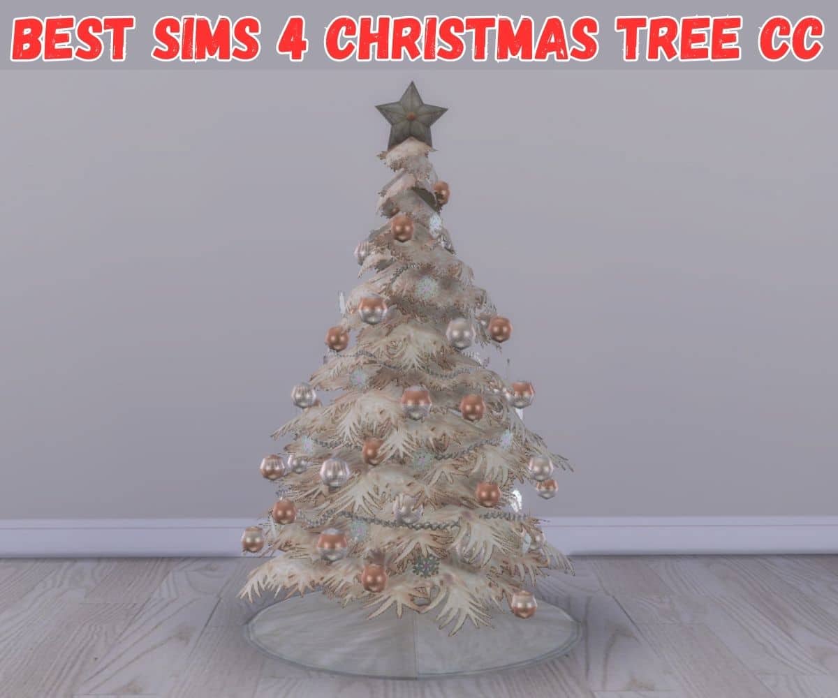 21+ Jolly Sims 4 Christmas Tree Cc (Lights, Ornaments, Spruce, Fir ...