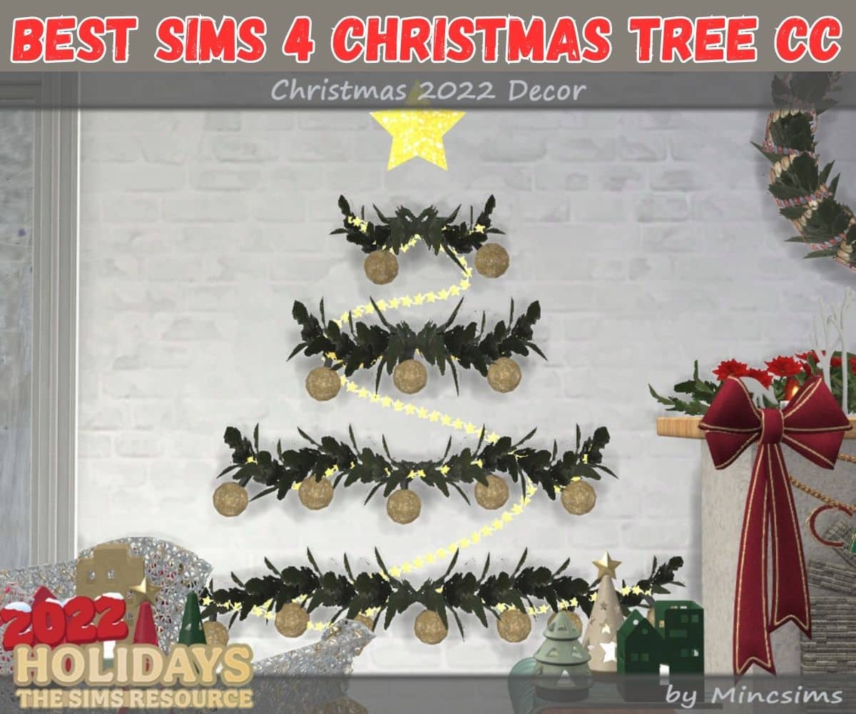 21+ Jolly Sims 4 Christmas Tree Cc (Lights, Ornaments, Spruce, Fir ...