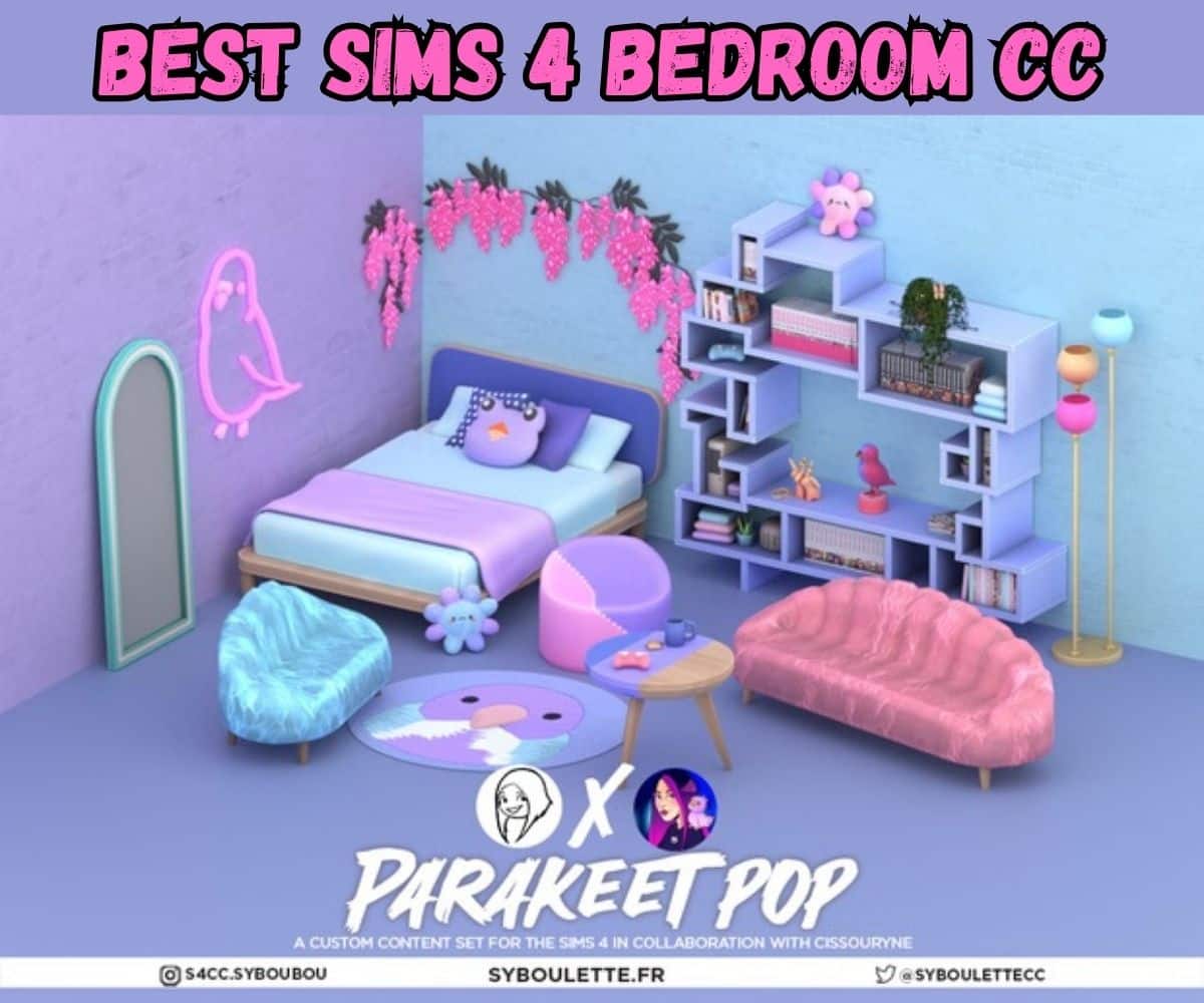 23+ Cozy Sims 4 Bedroom CC (Bedding, Furniture, Decor, & More)