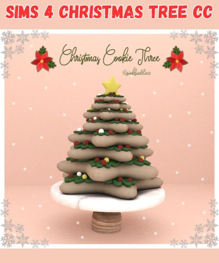 21+ Jolly Sims 4 Christmas Tree Cc (Lights, Ornaments, Spruce, Fir ...