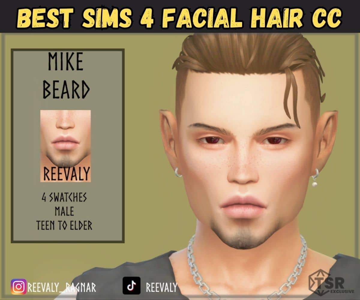 19+ Amazing Sims 4 Facial Hair CC (Beards, Mustaches, Stubble, & Goatees)