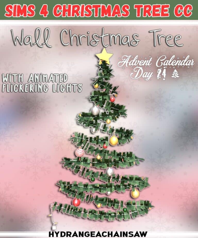 21+ Jolly Sims 4 Christmas Tree Cc (Lights, Ornaments, Spruce, Fir ...