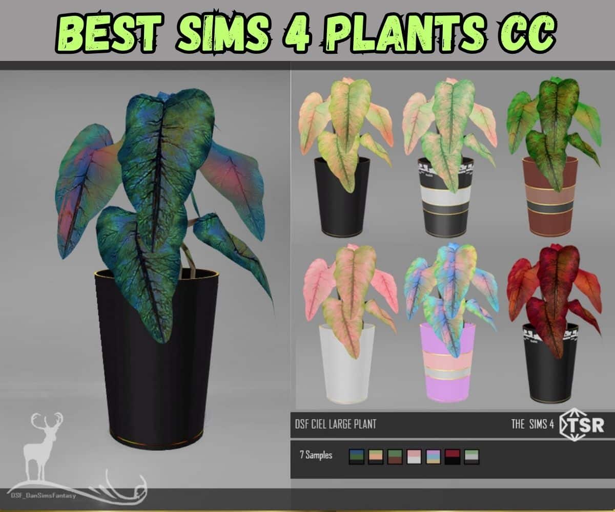 23+ Relaxing Sims 4 Plants CC (Flowers, Potted Plants, Succulents, & More)