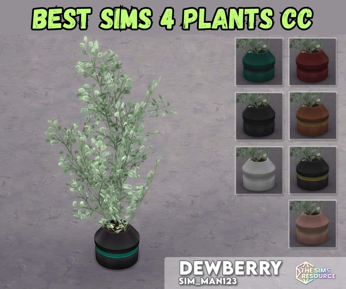 23+ Relaxing Sims 4 Plants CC (Flowers, Potted Plants, Succulents, & More)