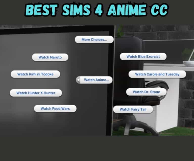 35+ Amazing Sims 4 Anime CC & Manga Mods For The Biggest Fans!