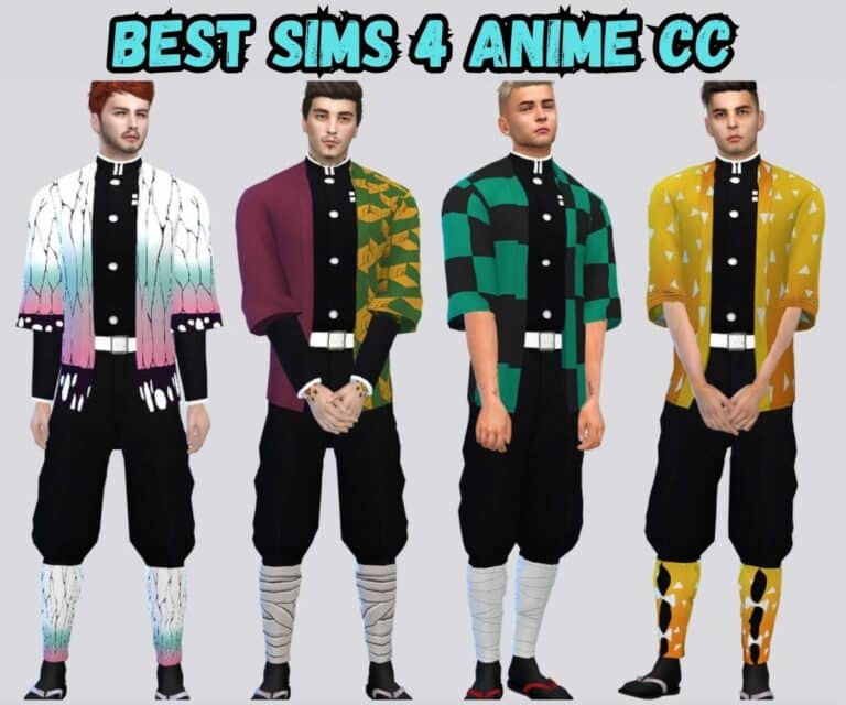 35+ Amazing Sims 4 Anime CC & Manga Mods For The Biggest Fans!