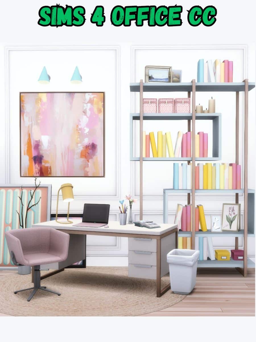 29+ Genius Sims 4 Office CC For Study & Work!