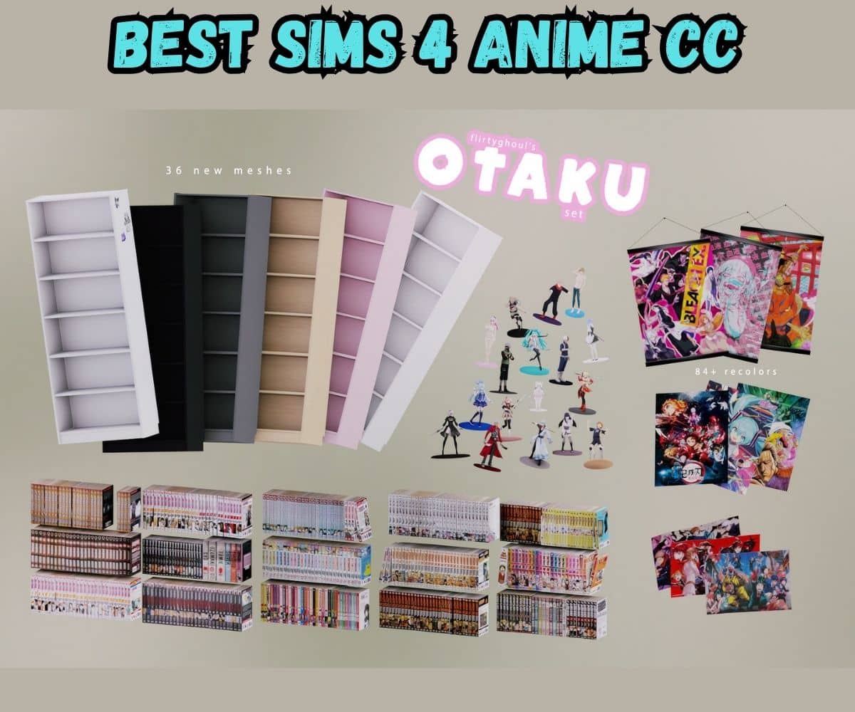 35+ Amazing Sims 4 Anime CC & Manga Mods For The Biggest Fans!