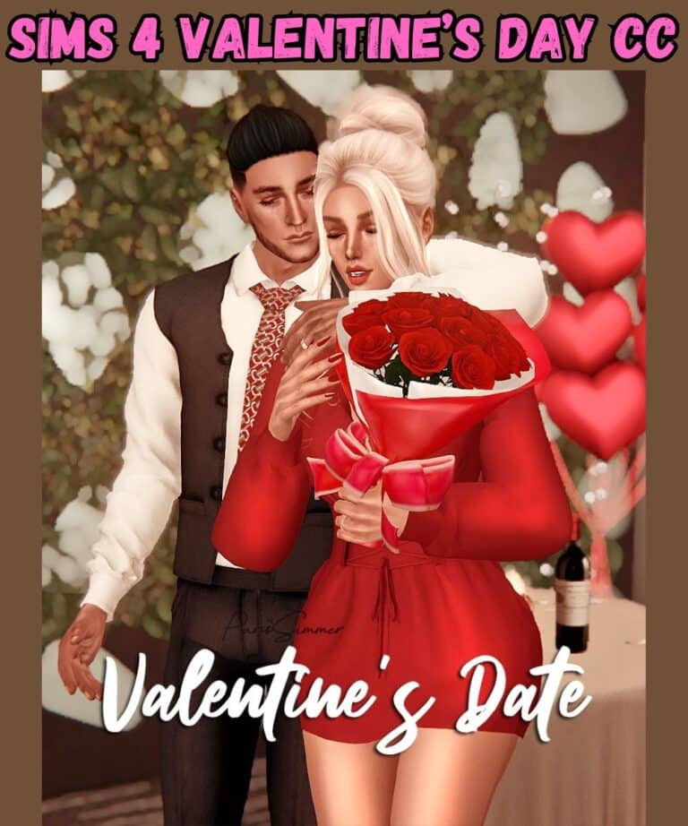 25+ Romantic Sims 4 Valentine's Day CC That Are Perfect For Love Day!