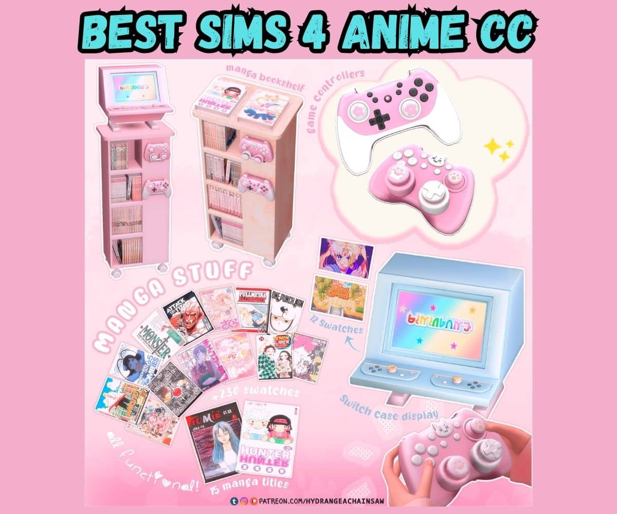 35+ Amazing Sims 4 Anime CC & Manga Mods For The Biggest Fans!