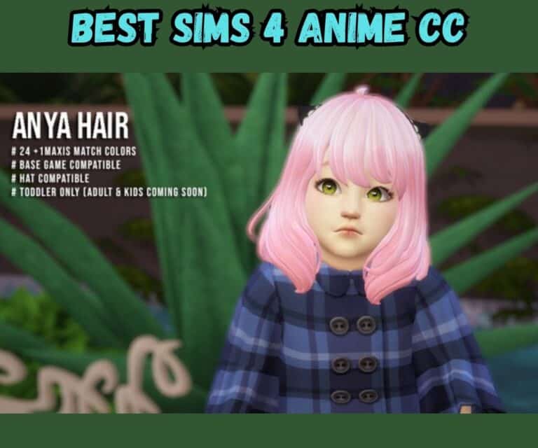 35+ Amazing Sims 4 Anime CC & Manga Mods For The Biggest Fans!