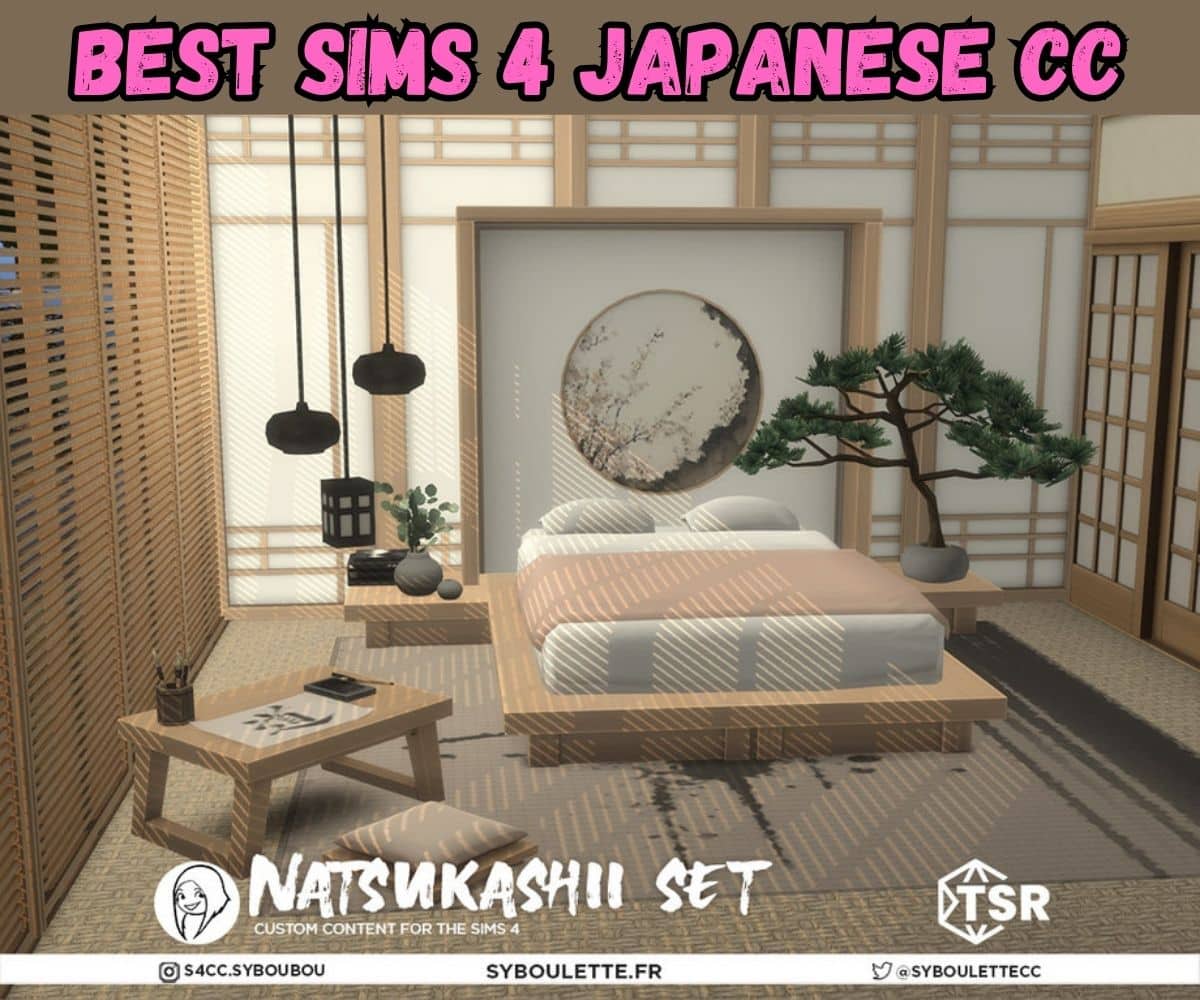 21+ Amazing Sims 4 Japanese CC (Clothes, Furniture, Decor, & More!)