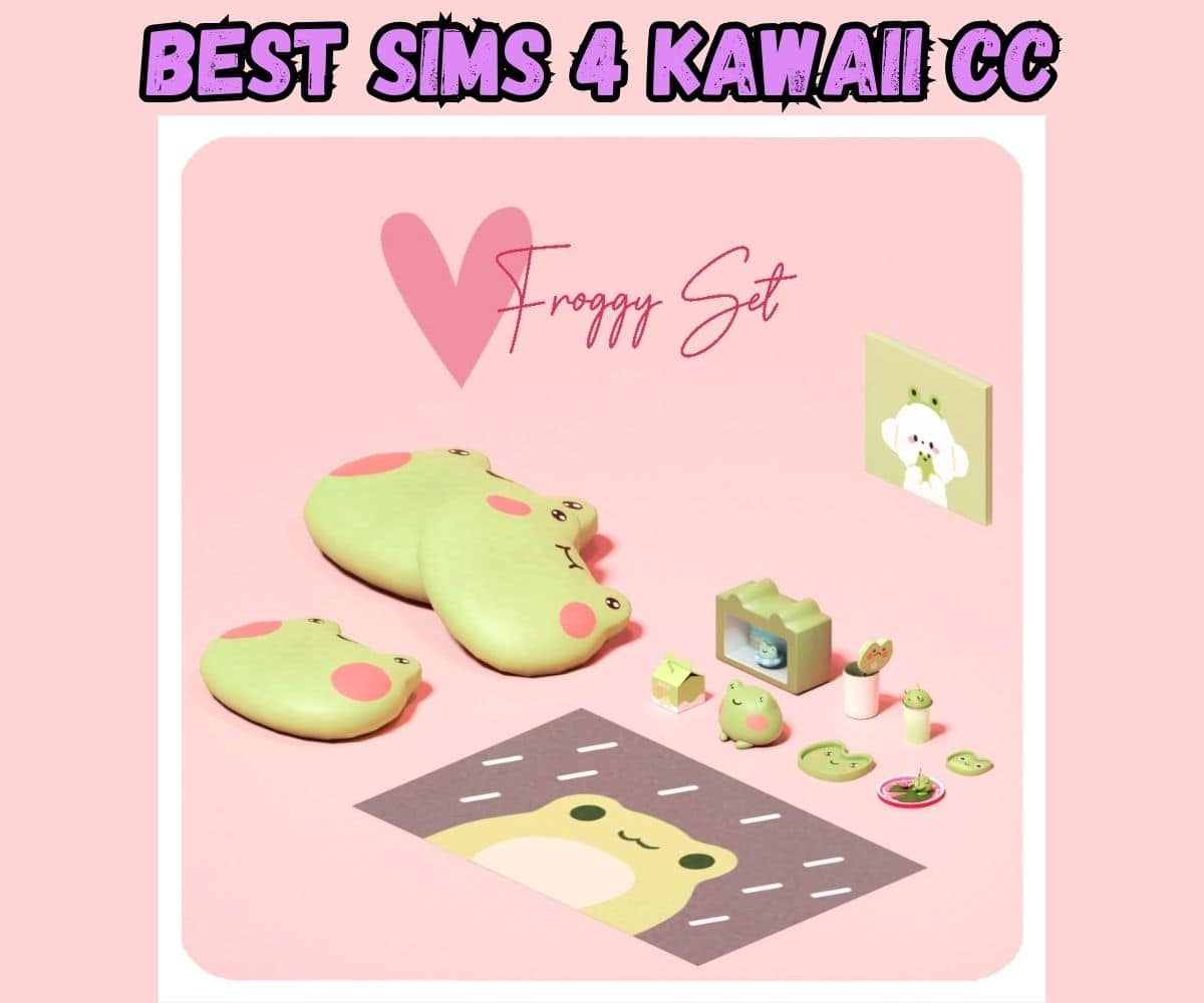 29+ Beyond Cute Sims 4 Kawaii CC (Decor, Clothes, Clutter, & More)