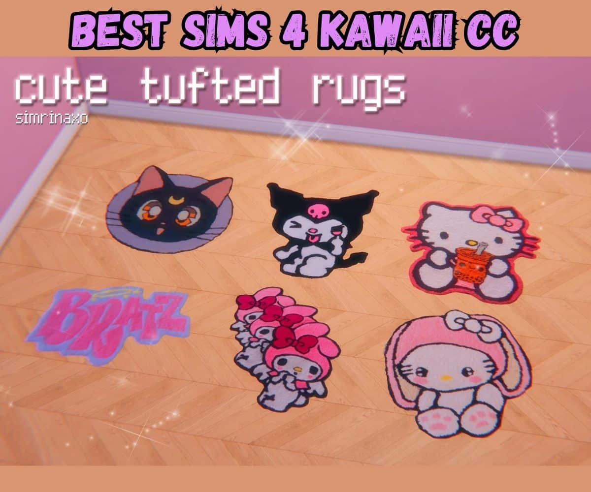 29+ Beyond Cute Sims 4 Kawaii CC (Decor, Clothes, Clutter, & More)