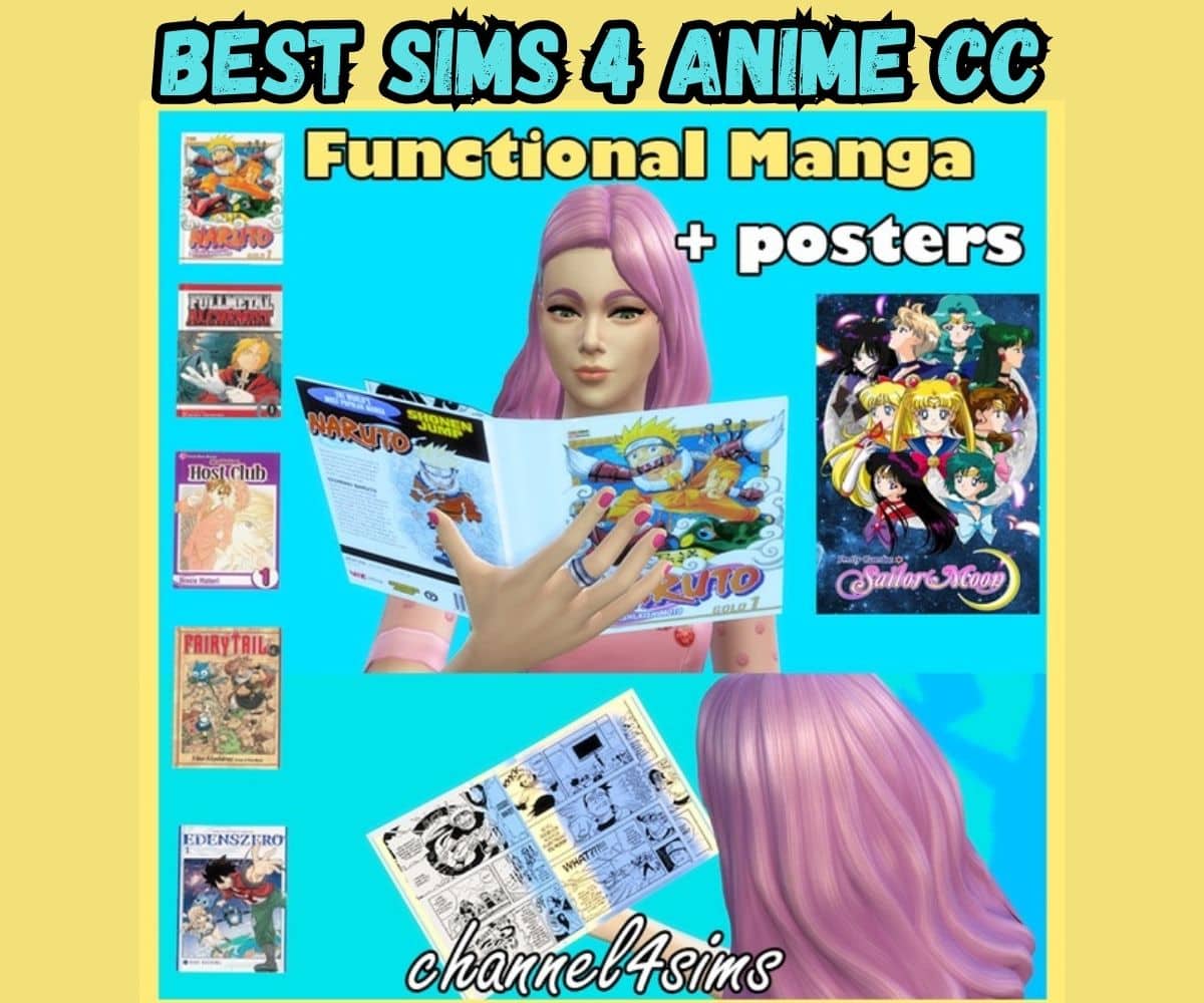 35+ Amazing Sims 4 Anime CC & Manga Mods For The Biggest Fans!