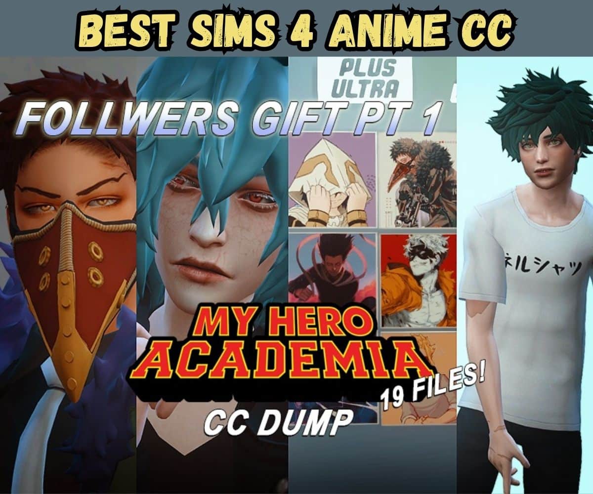 35+ Amazing Sims 4 Anime CC & Manga Mods For The Biggest Fans!