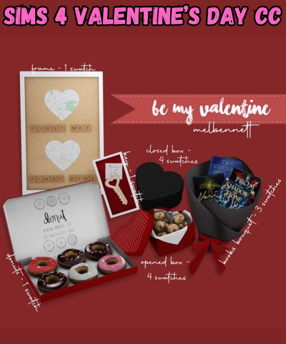 25+ Romantic Sims 4 Valentine's Day CC That Are Perfect For Love Day!